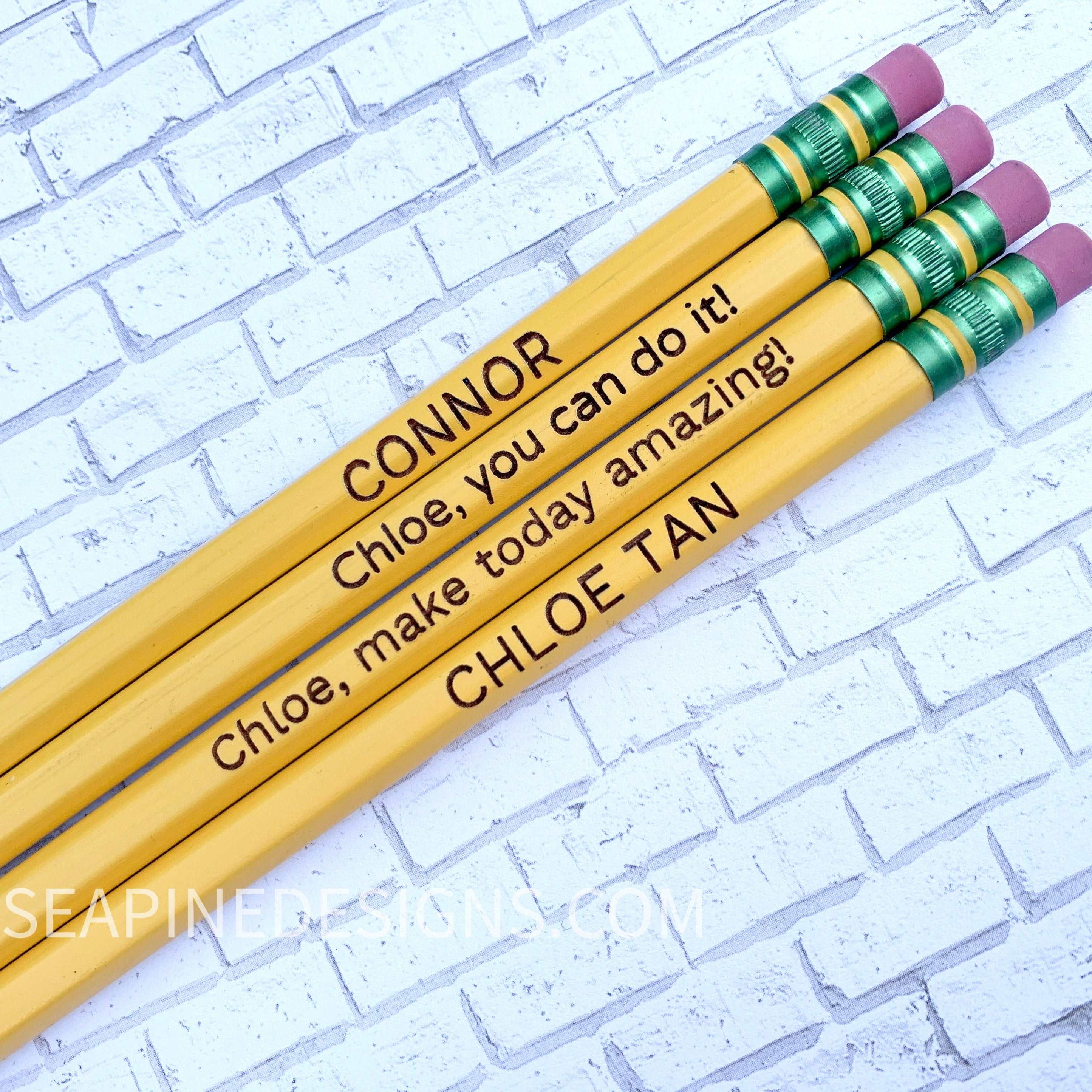 Engraved Pencils – Sea Pine Designs